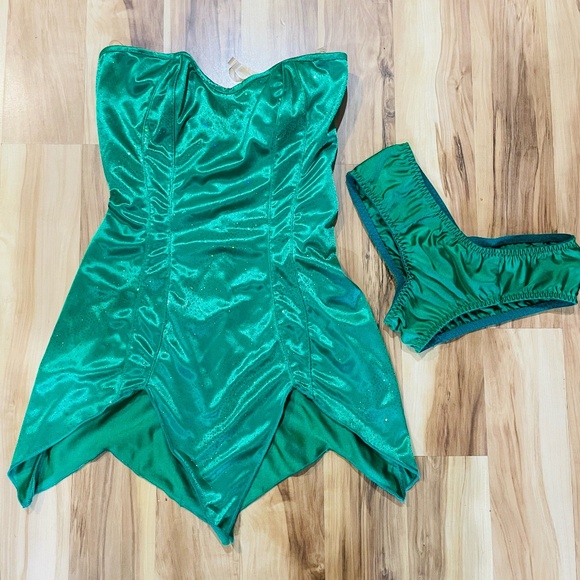 3Wishes | Dresses | 3wishes S Green Sexy Fairy Halloween Costume | Poshmark